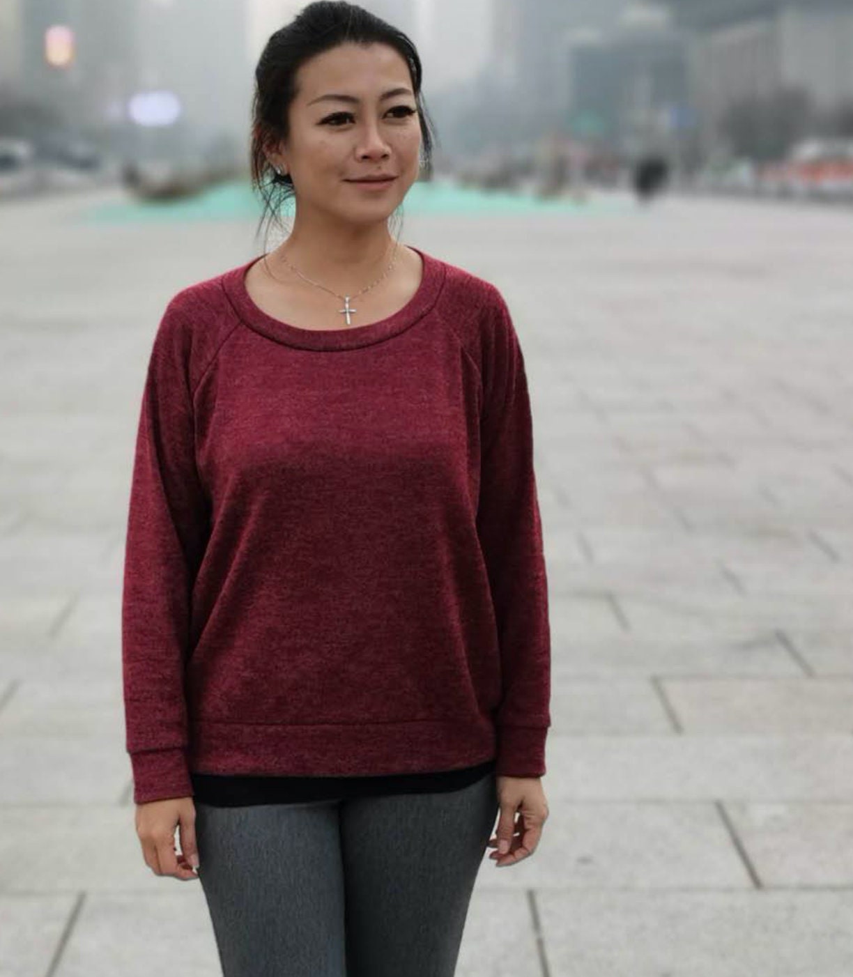 Wardrobe by Me Boxy Raglan Sweater Paper Pattern - Etsy UK