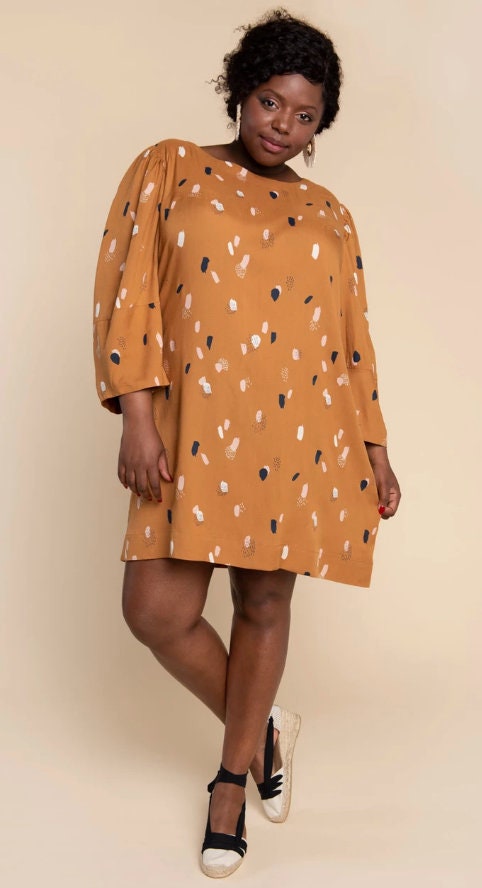 Cielo Top and Dress Paper Sewing Pattern Closet Core Patterns - Etsy UK