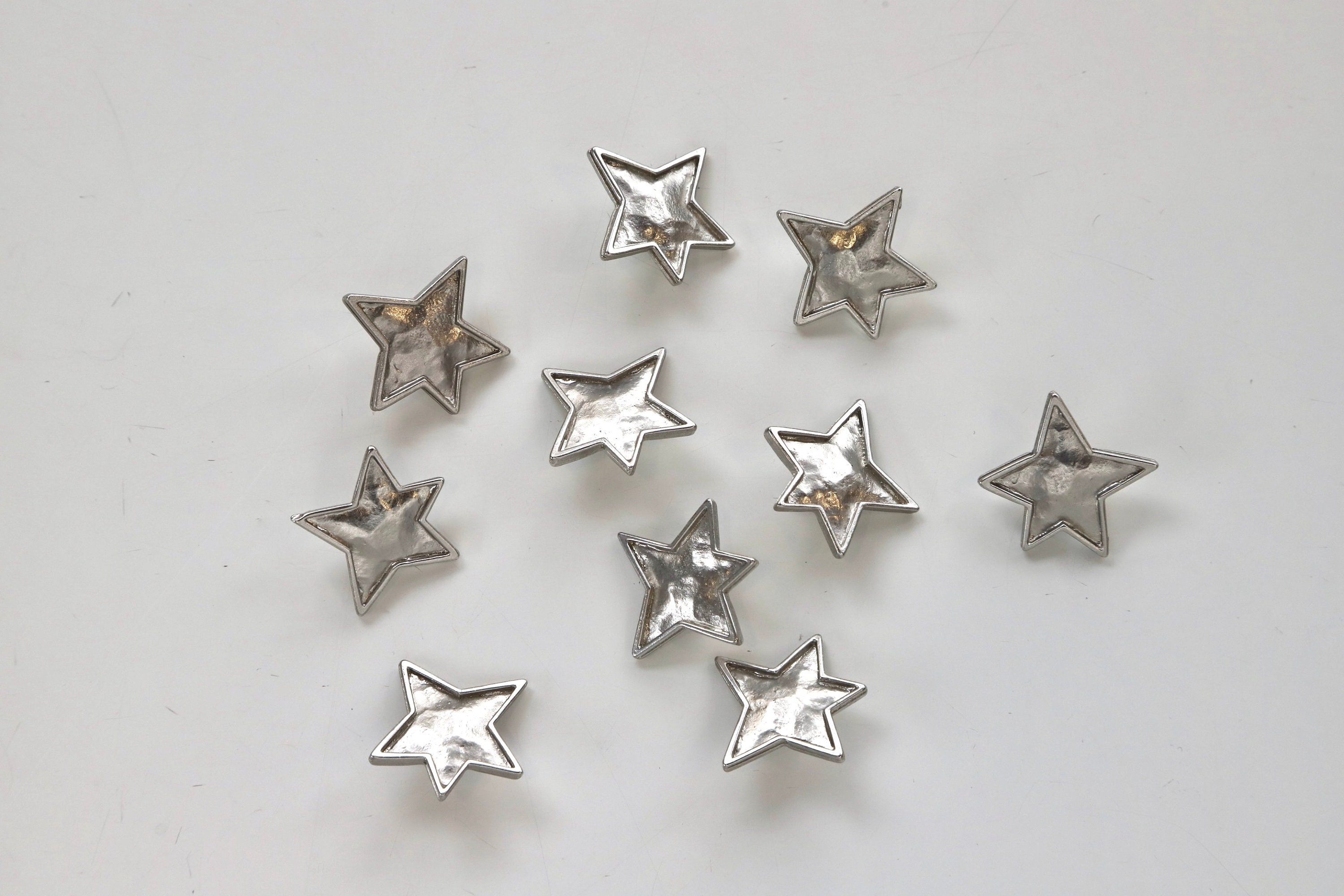 Special Novelty Metal Statement Buttons - Gold/Silver Celestial Sun ...