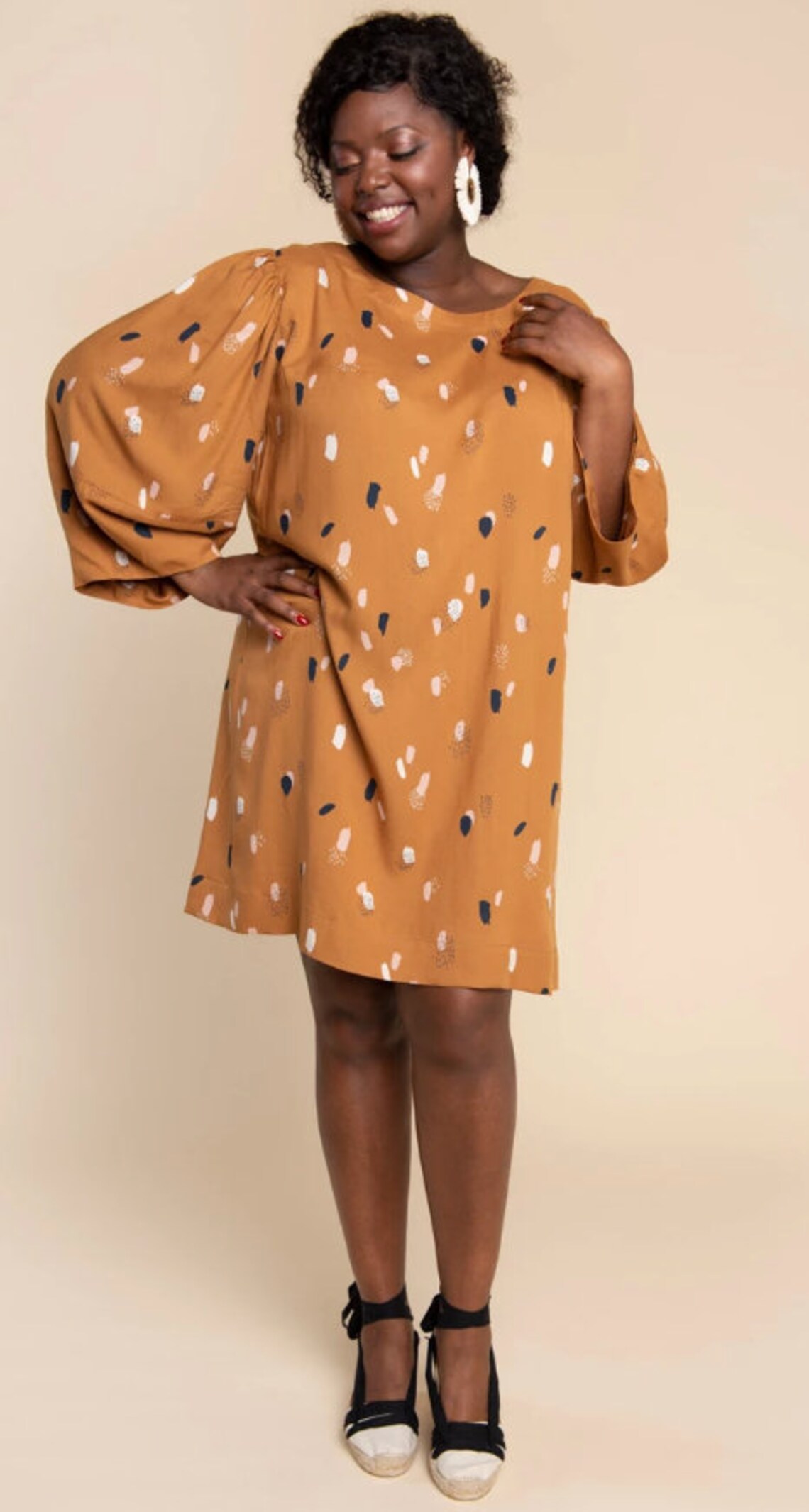 Cielo Top and Dress Paper Sewing Pattern Closet Core Patterns - Etsy UK