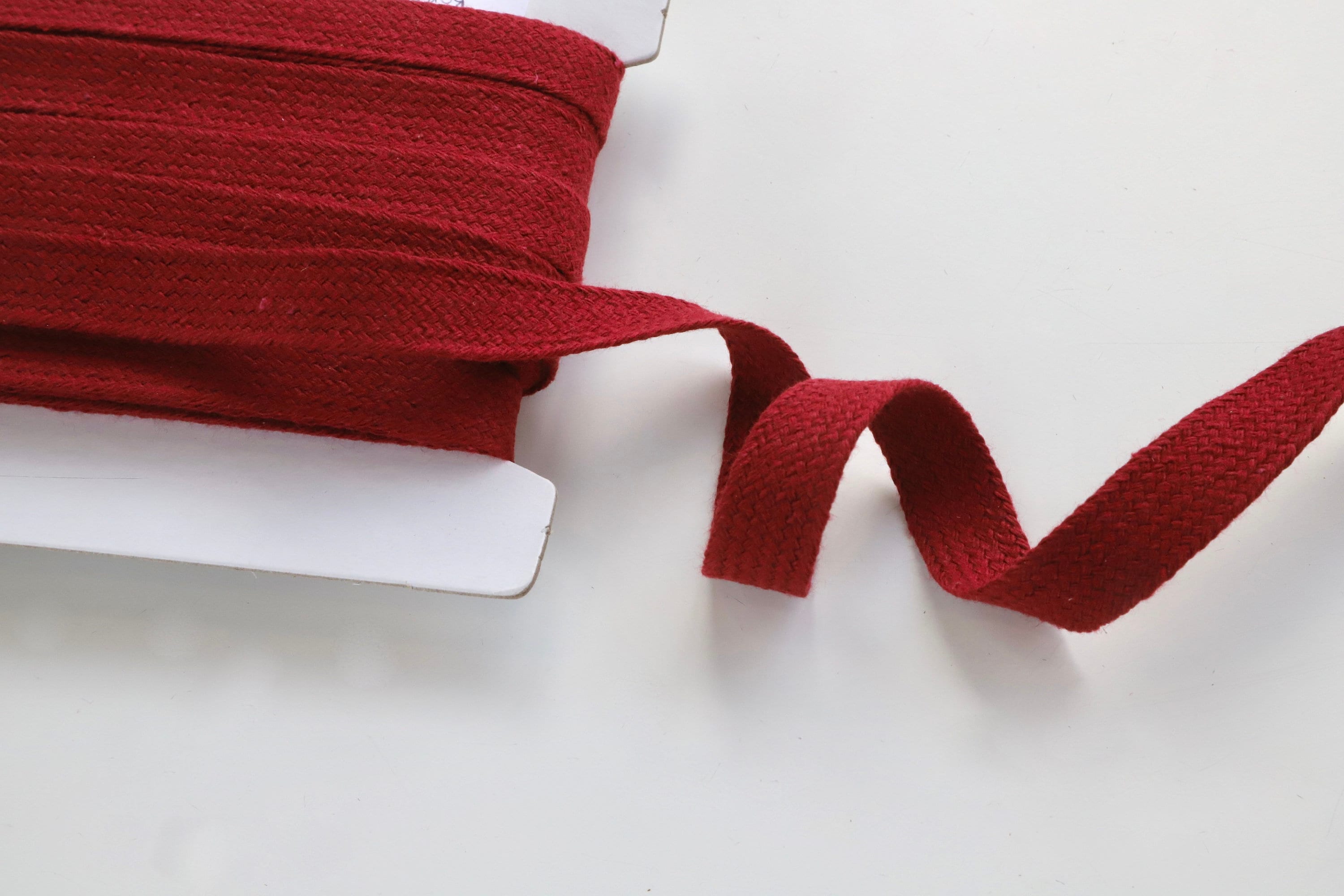 Flat Weave Drawstring Cord Woven Tape Great for Hoodies | Etsy UK