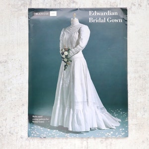 Folkwear - Edwardian Bridal Gown - Afternoon Dress - Paper Pattern ...