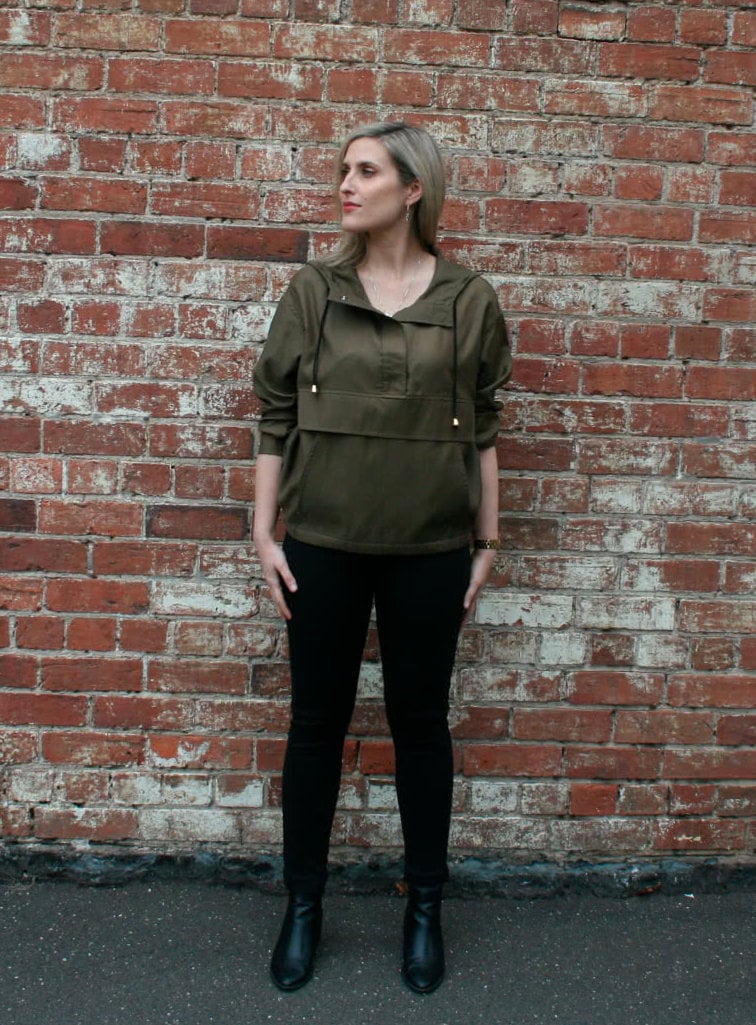 Kennedy Hooded Top Paper Sewing Pattern Style Arc Patterns - Etsy UK