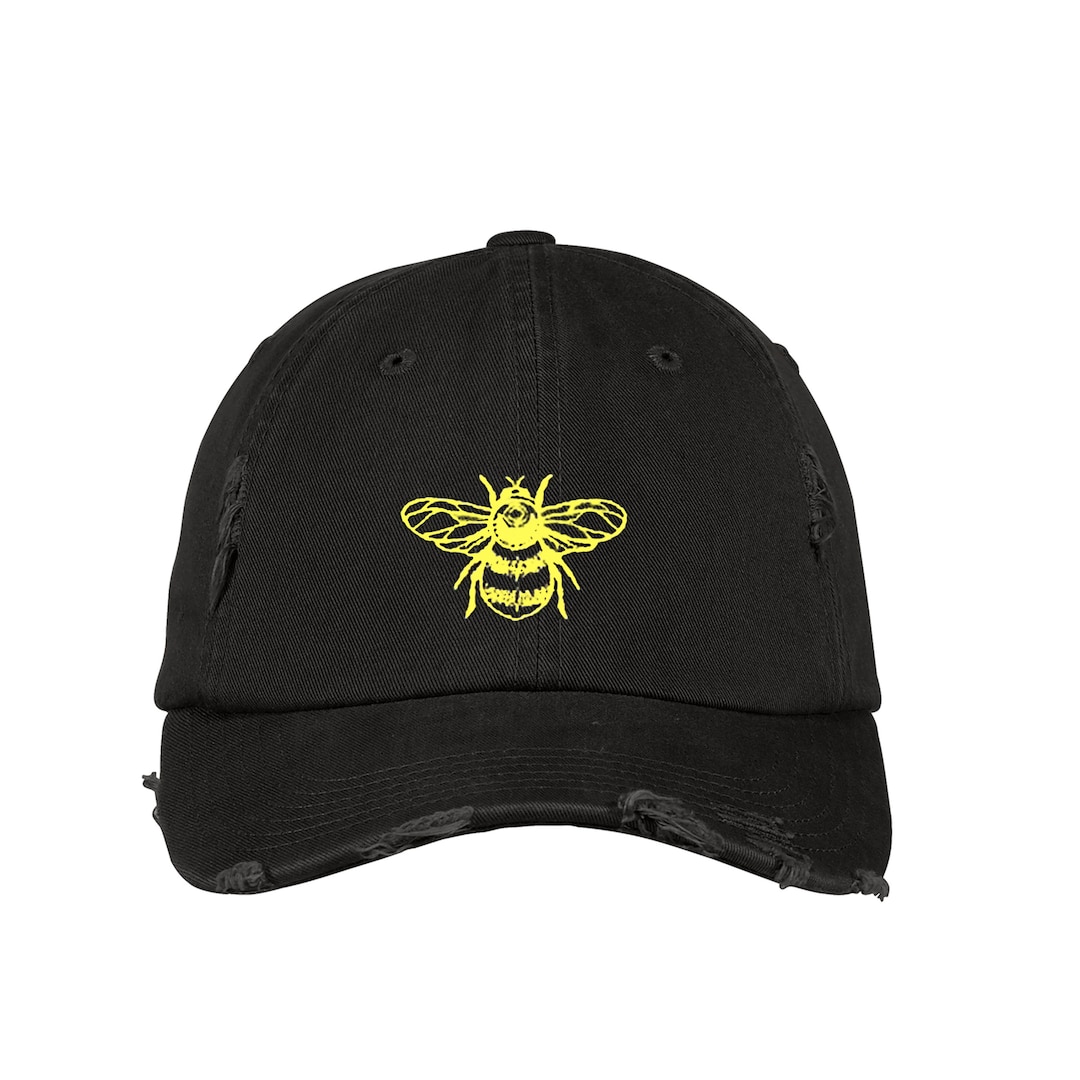 Sweeten Your Style With Our GOLD BEE Honeybee Embroidered Cap - Etsy