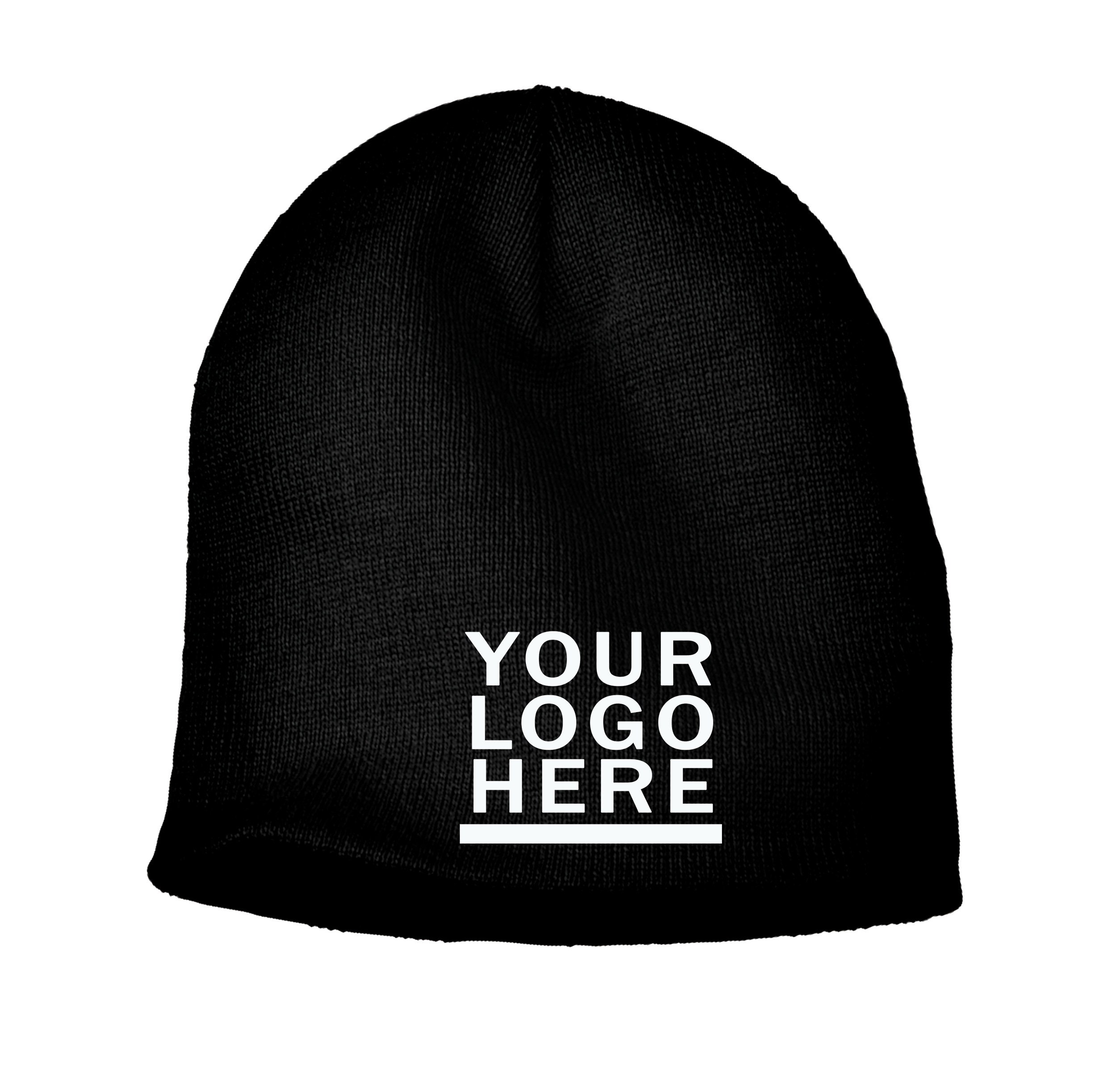 Make a Statement With Your Own Custom Embroidered Beanie Knit - Etsy