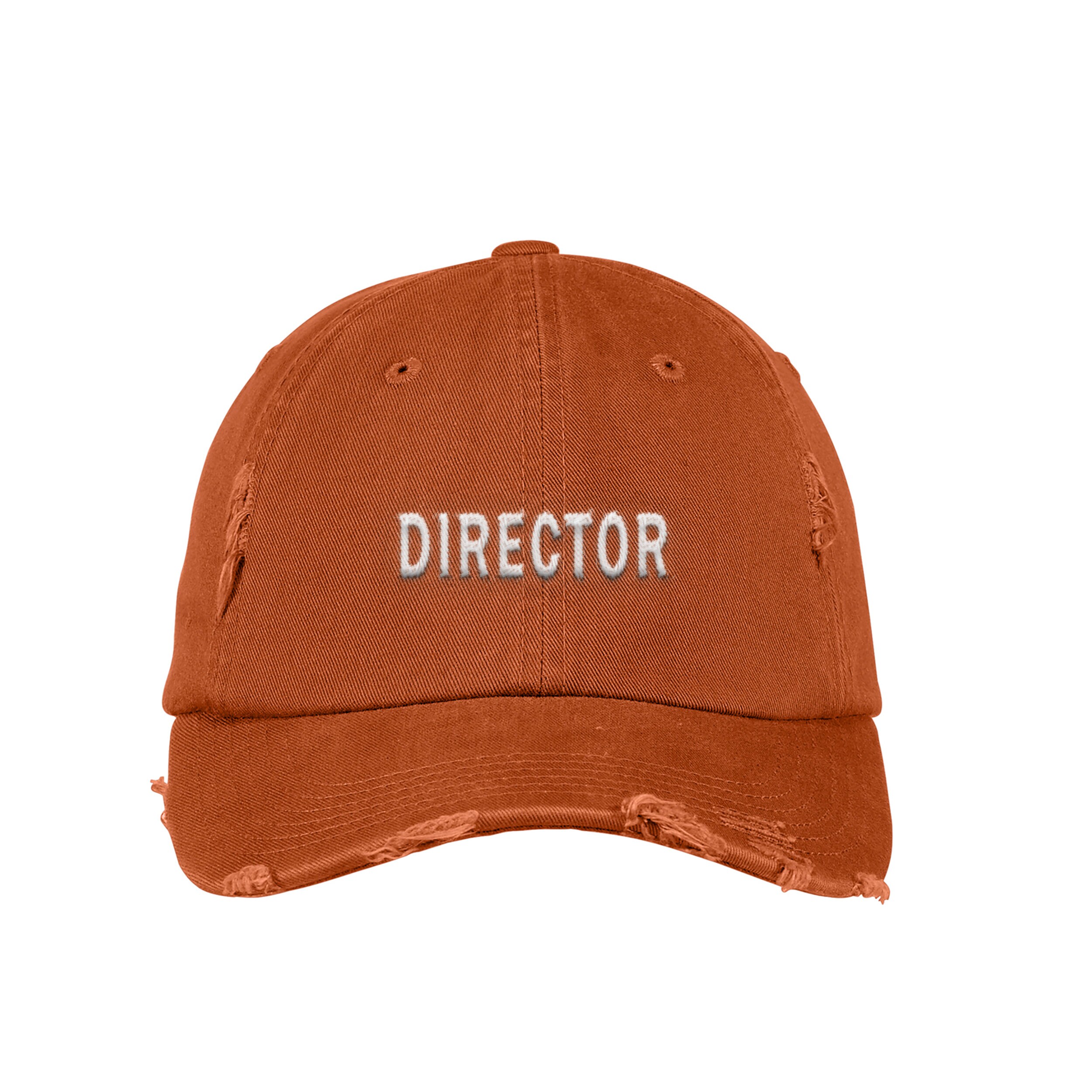 Look Like a Pro With Our DIRECTOR Embroidered Vintage Style Dad's Cap ...