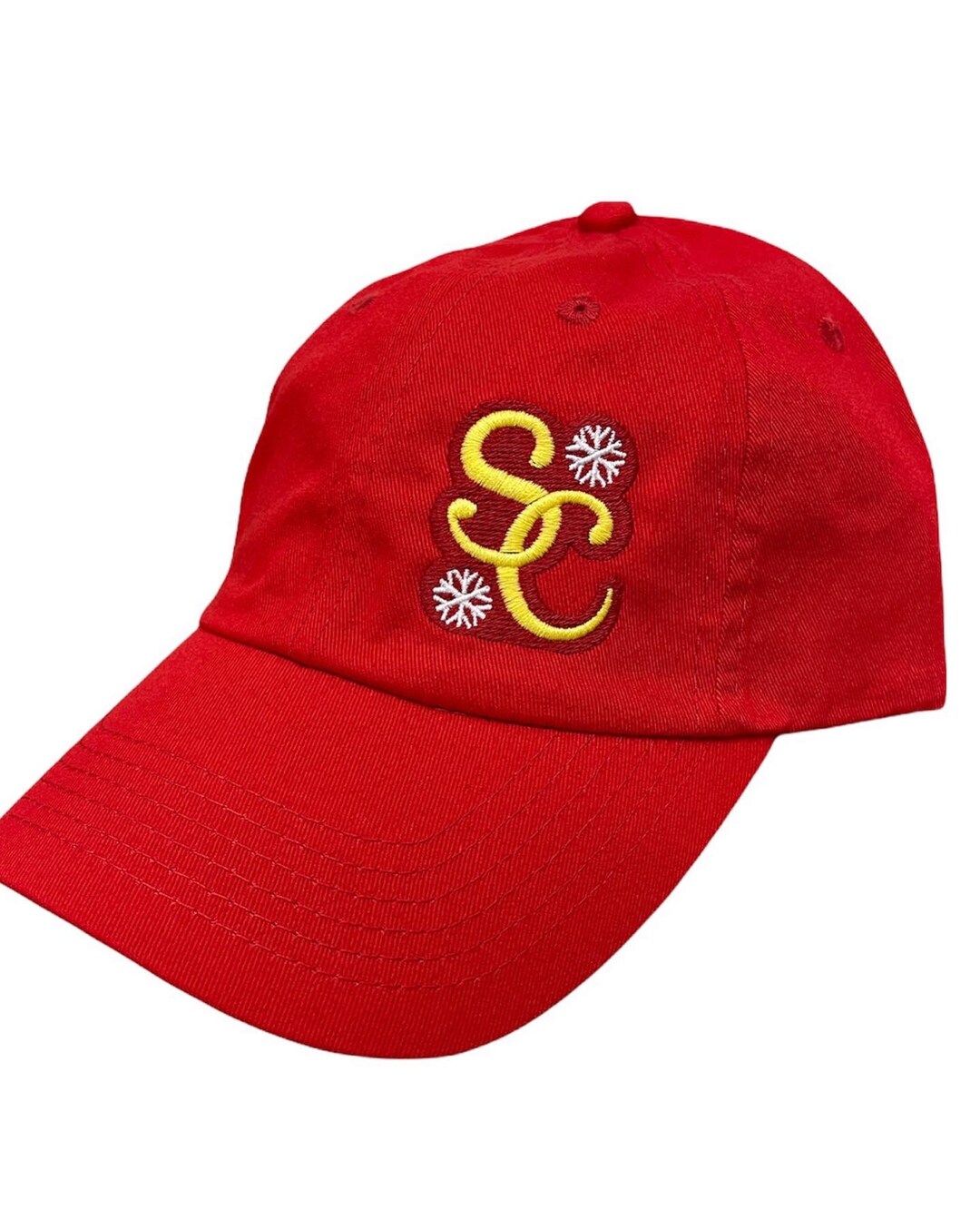Jingle Balls! Santa Embroidered Dad's Cap Style Adjustable Baseball Cap ...
