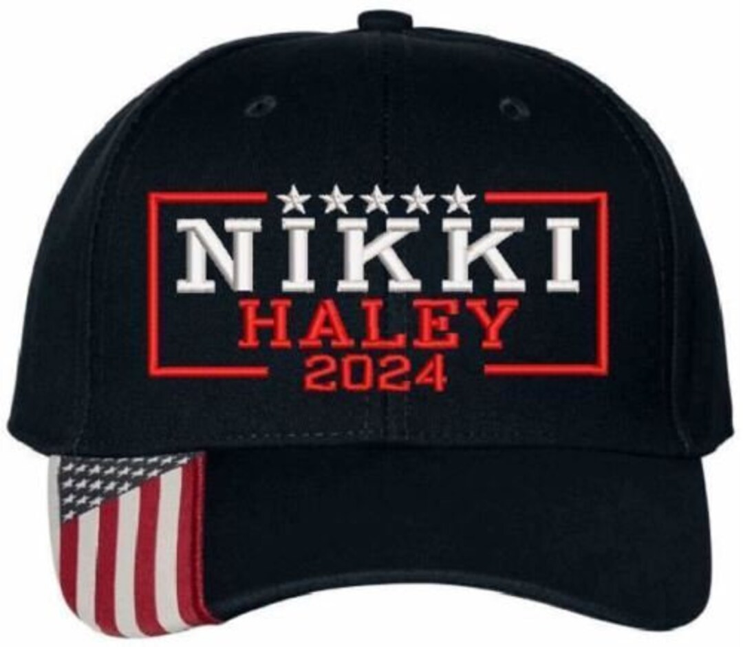 Nikki Haley 2024: Show Your Support With Our Embroidered Adjustable Hat ...
