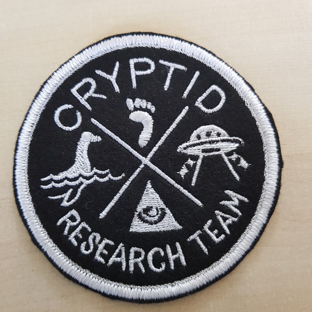 Cryptid Research Team Sew On Patch - Etsy.de