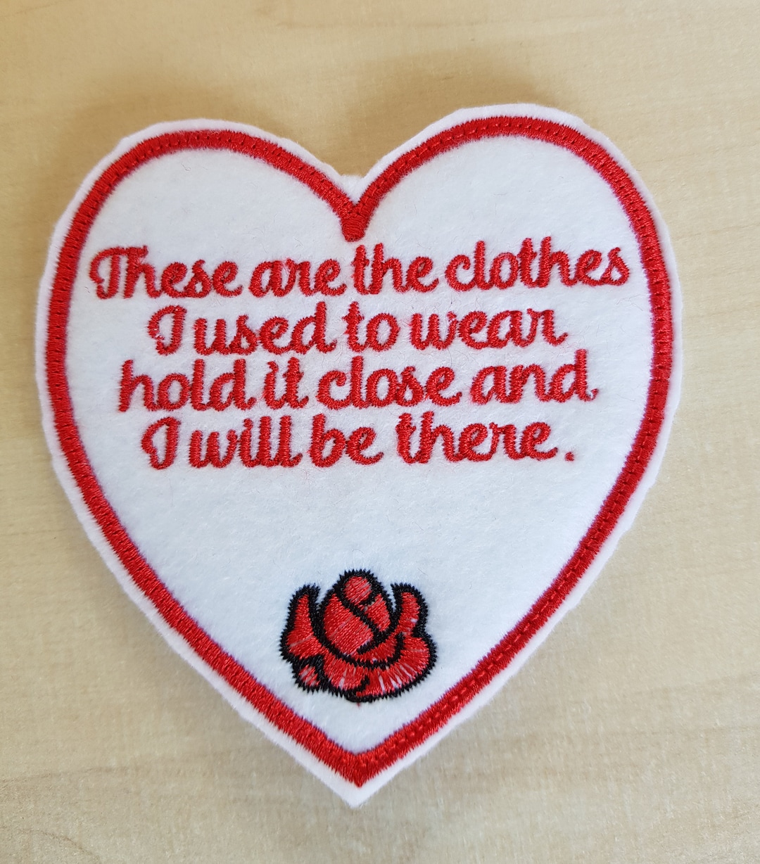 These Are the Clothes I Used to Wear Embroidered Memory Patch - Etsy