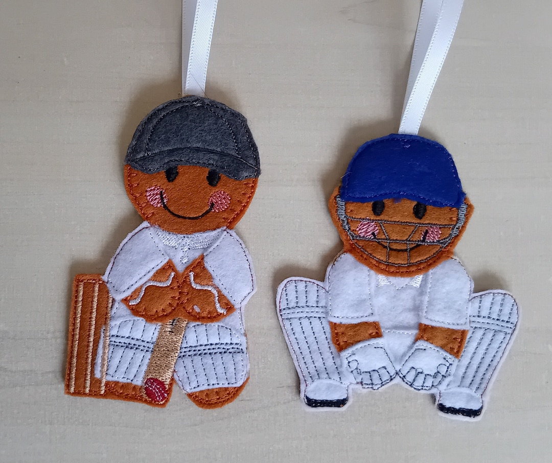 Cricket Gingerbread Hanging Felt Ornaments - Etsy