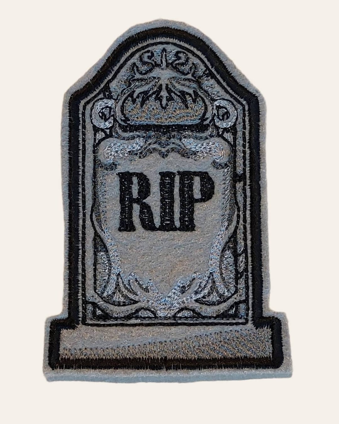 RIP Tombstone/gravestone Embroidered Sew On/iron on Patch - Etsy