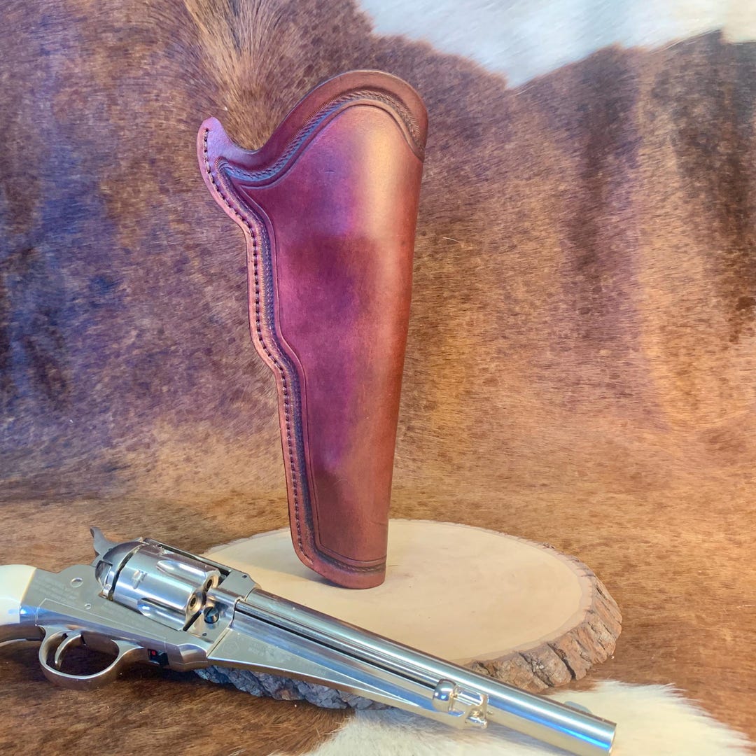Remington 1875 Cross Draw Holster 7" Hand Made-stitched in USA - Etsy