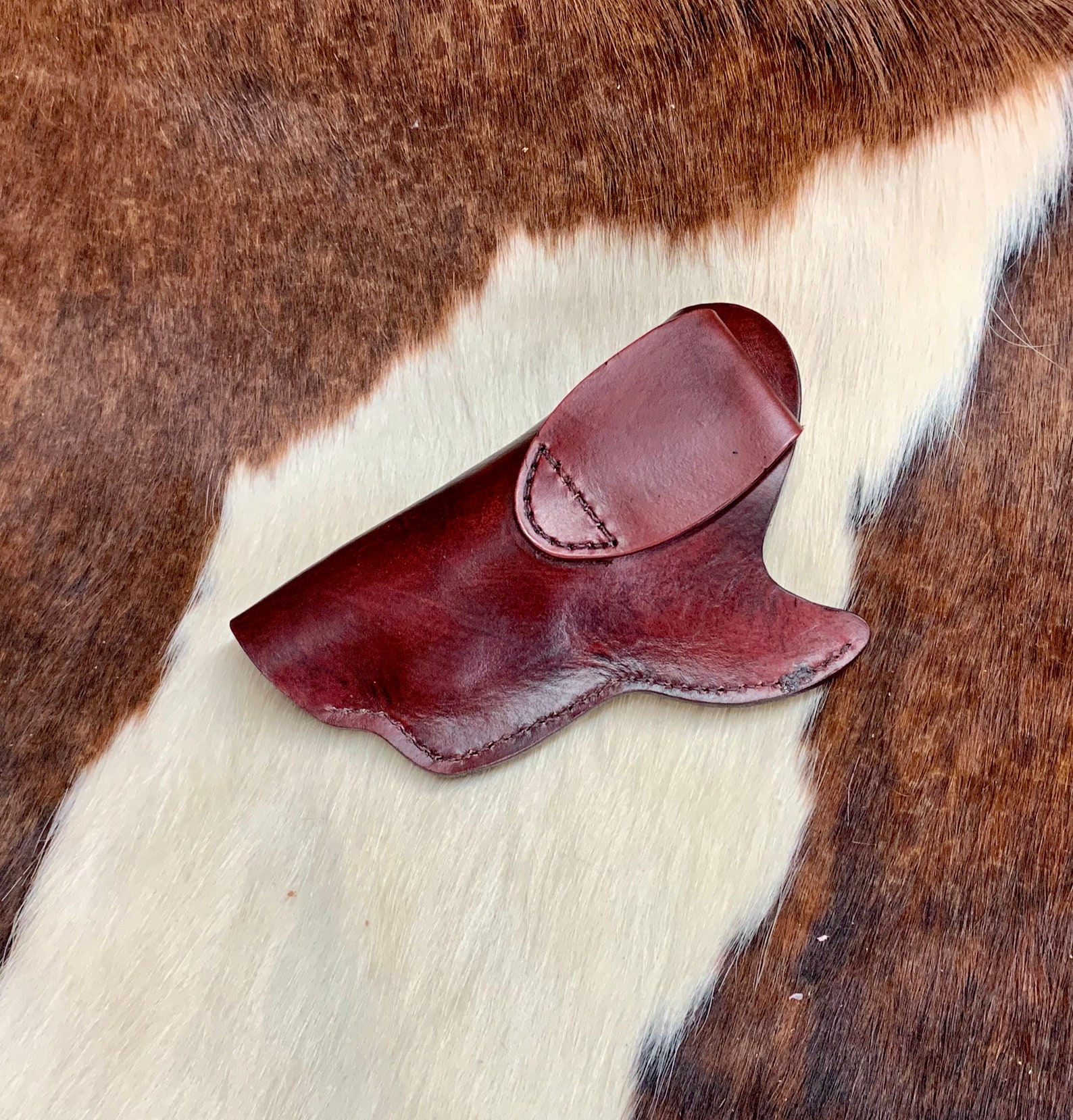 1860 Snub Nose 3" Right Draw Holster Fits: Pietta 1860 Snub Nose 3" 100 ...