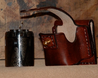 Leather Spare Revolver Cylinder Pouch | Etsy