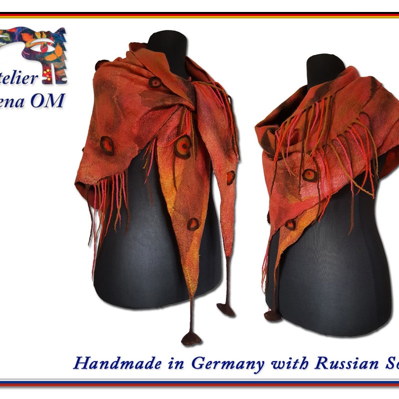 Triangular Scarf - Etsy