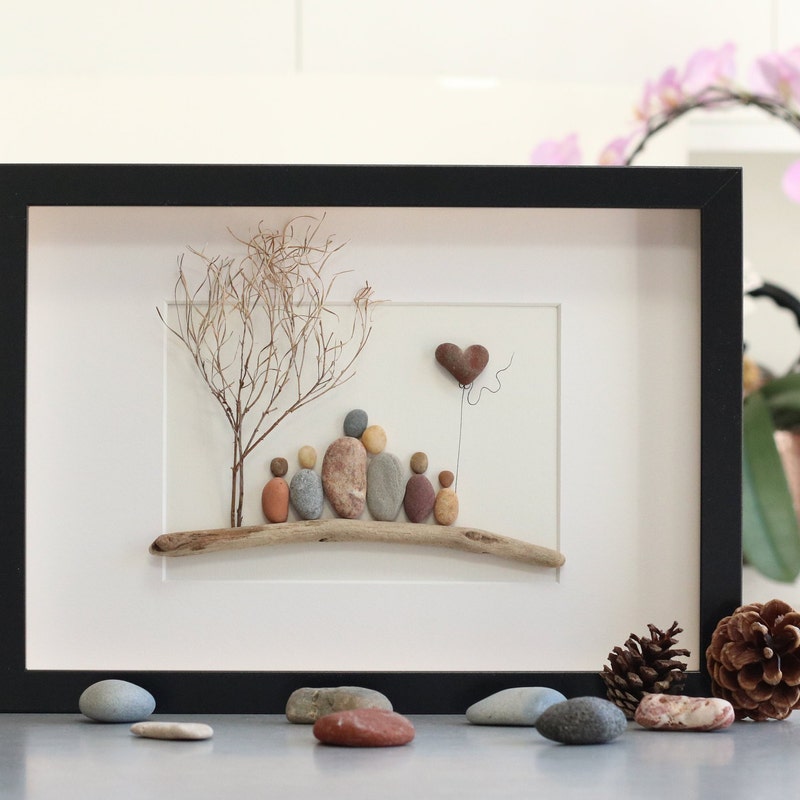 Pebble Art Picture - Etsy