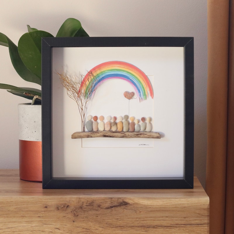 Teacher Pebble Art - Etsy