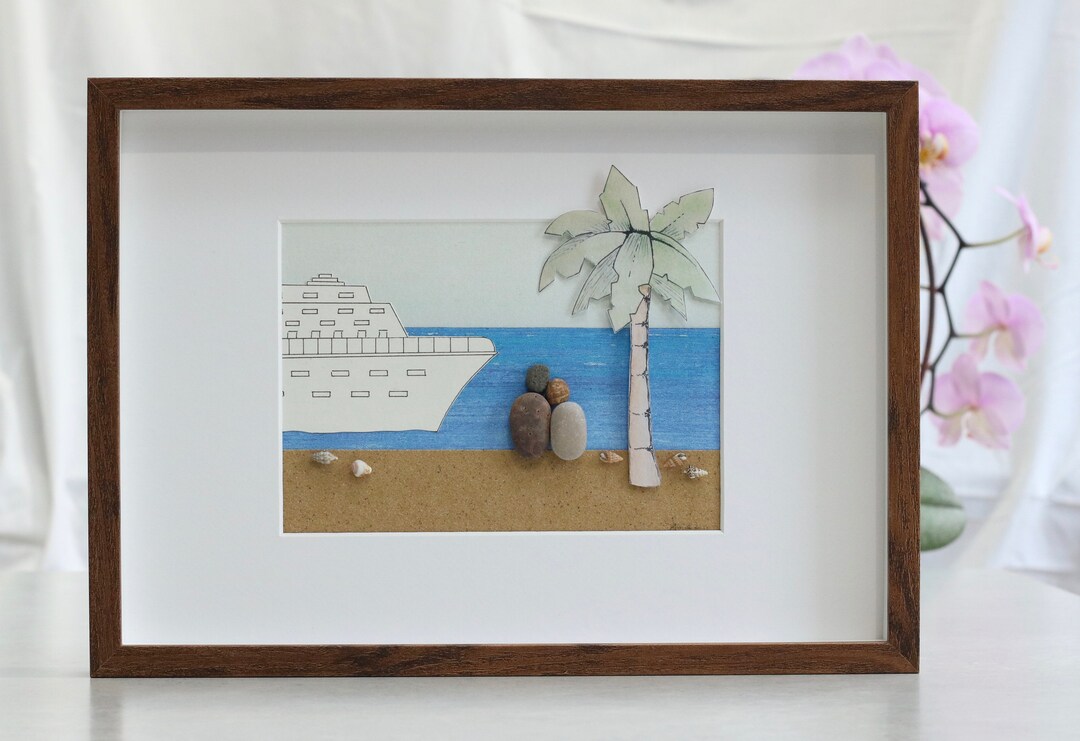 Pebble Art Picture, Cruise Ship Picture, Pebble Art Holiday, Cruise ...