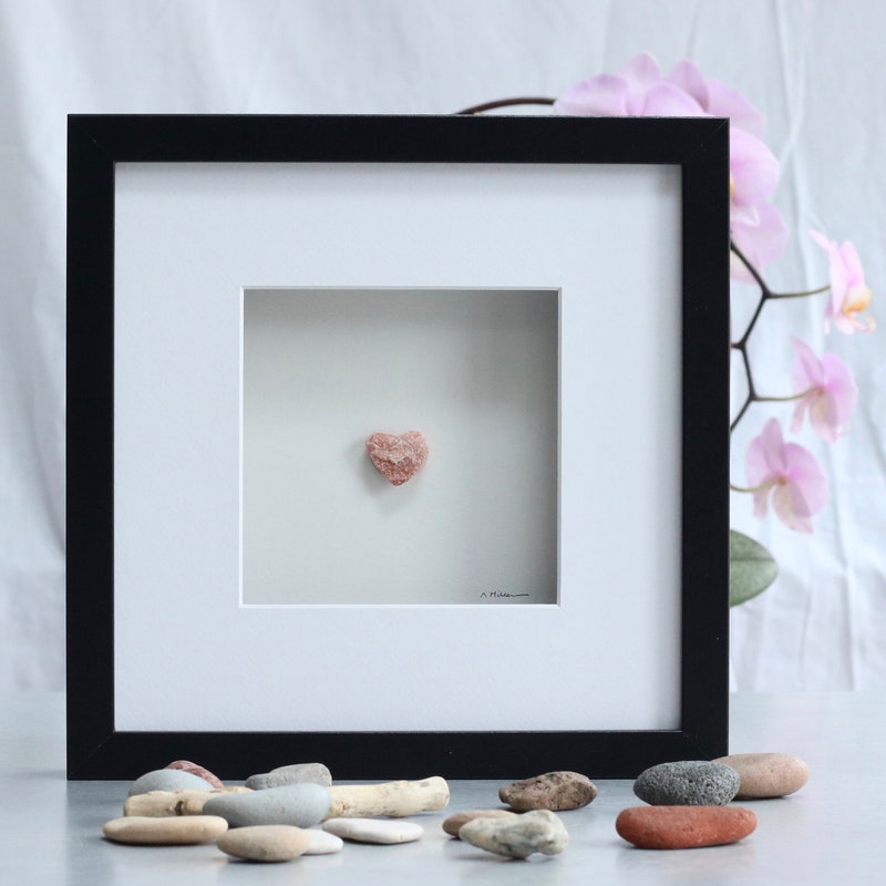 Heart Pebbles - Etsy