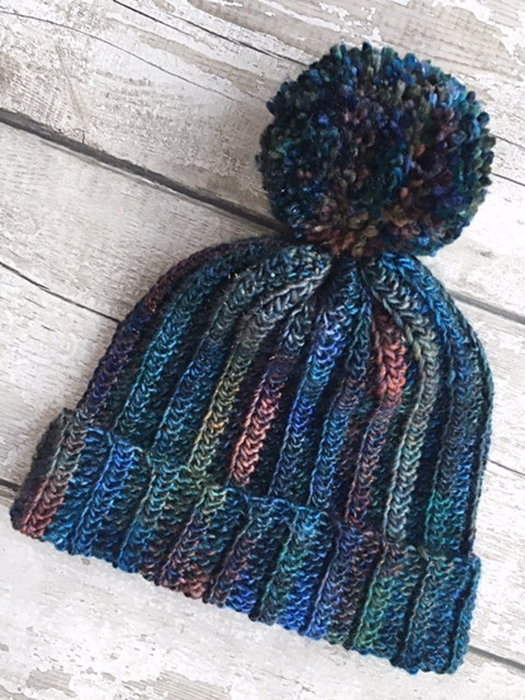 Crochet Pattern: Easy Bobble Hat Crocheted Hat Easy to - Etsy