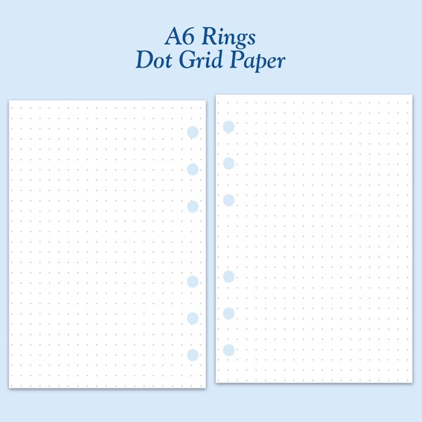 Dot Grid Paper - Etsy