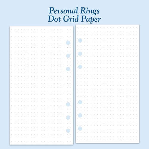PRINTED Dot Grid Planner Insert 5mm Dot Grid Paper Dotted - Etsy