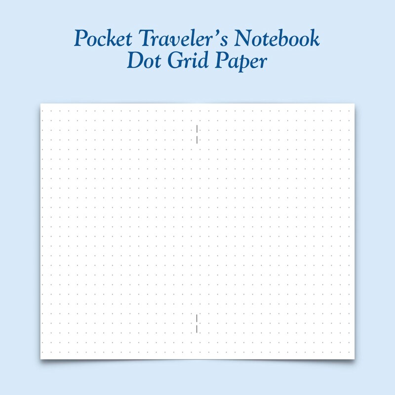 Grid Notebook - Etsy