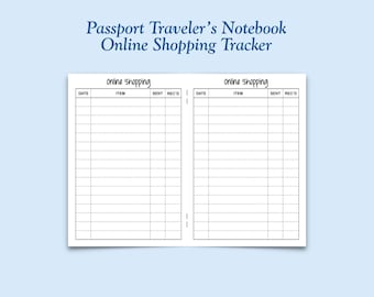 Passport Insert - Etsy