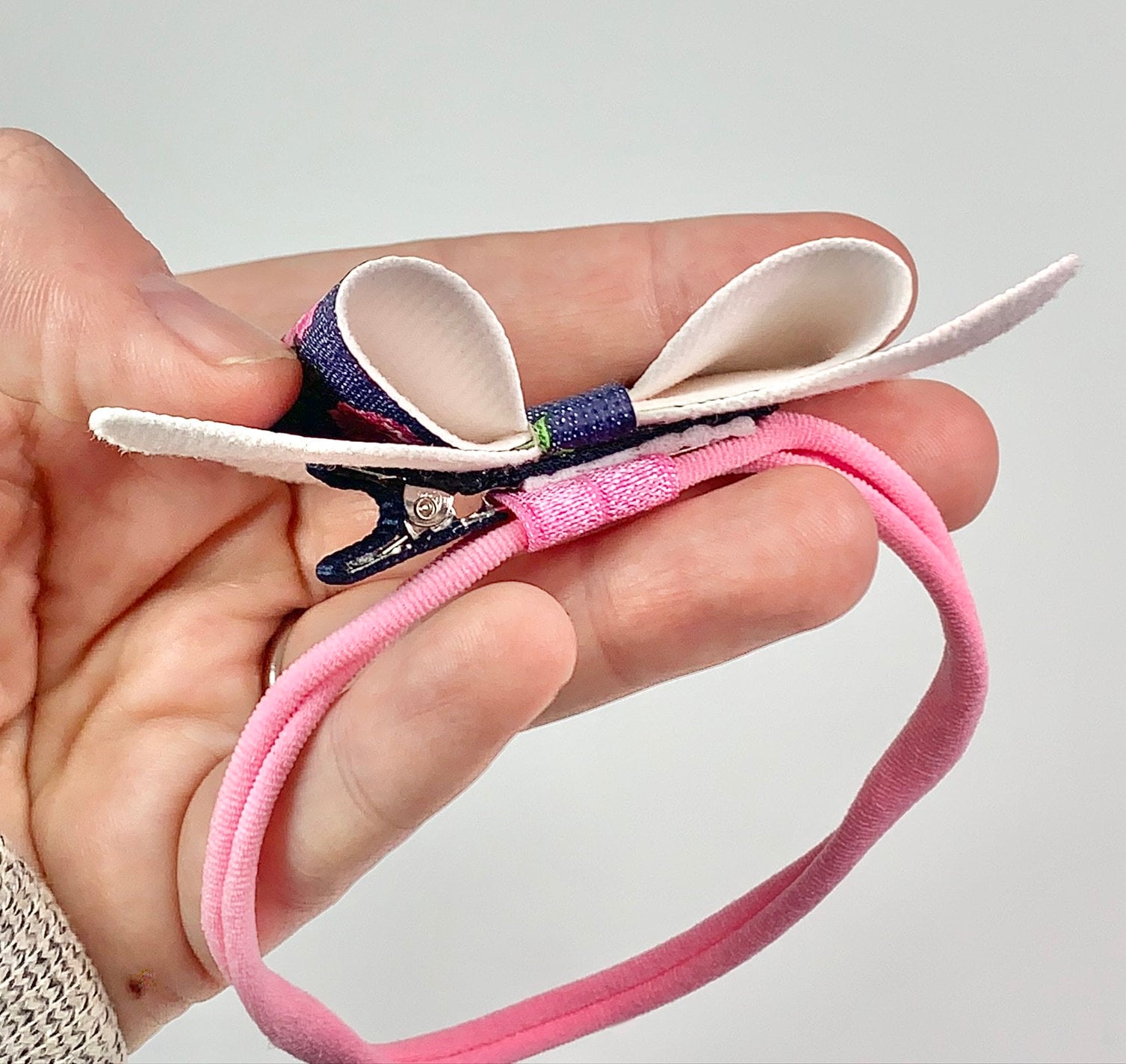 Interchangeable Nylon Headband Nylon Headband With Loop for | Etsy