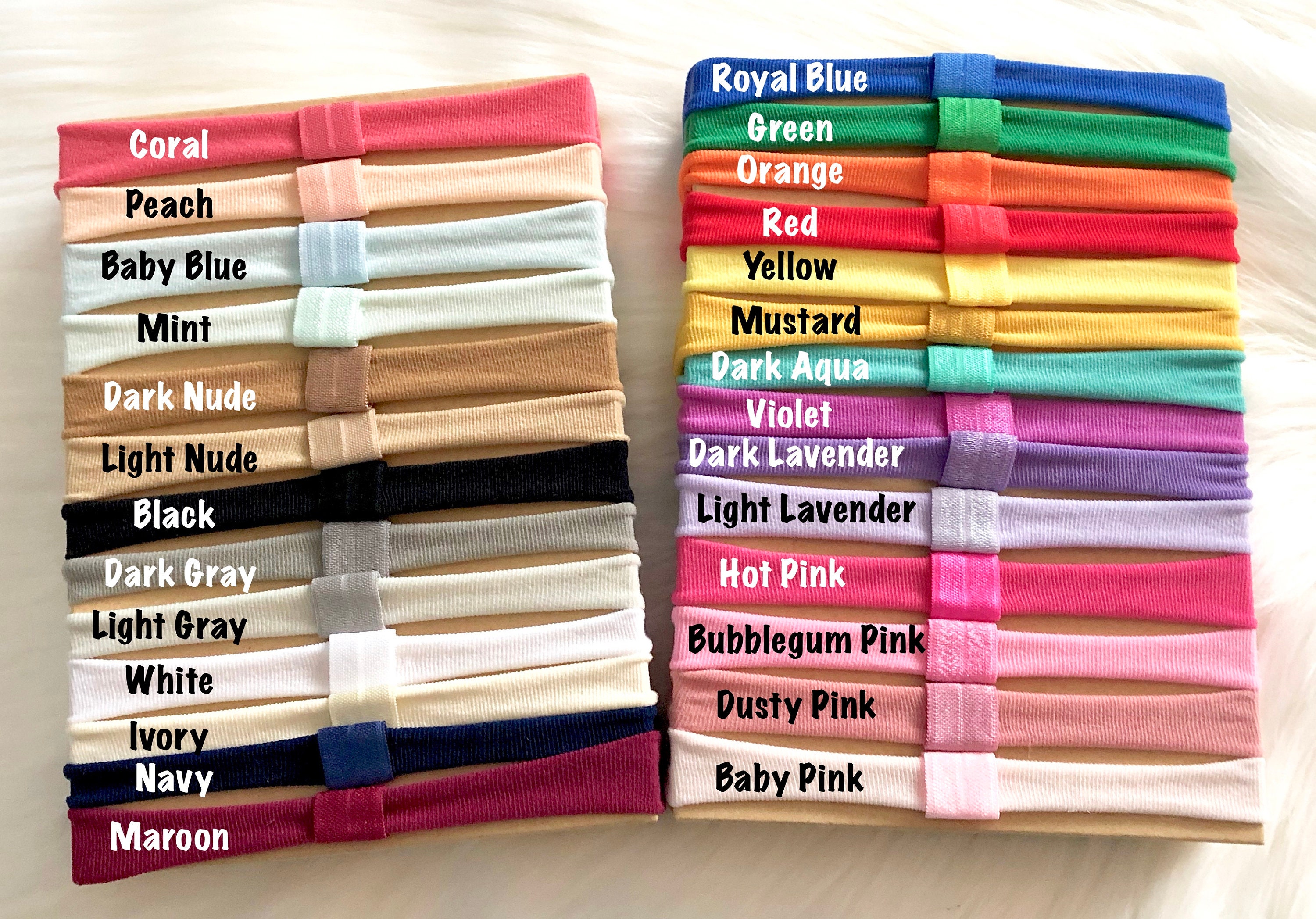 Interchangeable Nylon Headband Nylon Headband With Loop for | Etsy