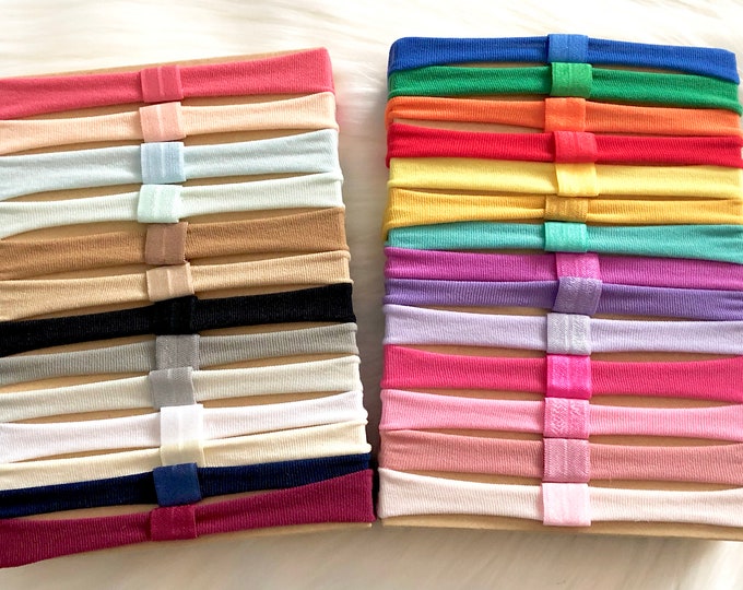 Interchangeable Nylon Headband, Nylon Headband With Loop for Clip ...