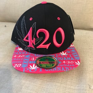 Baseball Cap, 420 Design, Marijuana - Etsy
