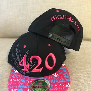 Baseball Cap, 420 Design, Marijuana - Etsy
