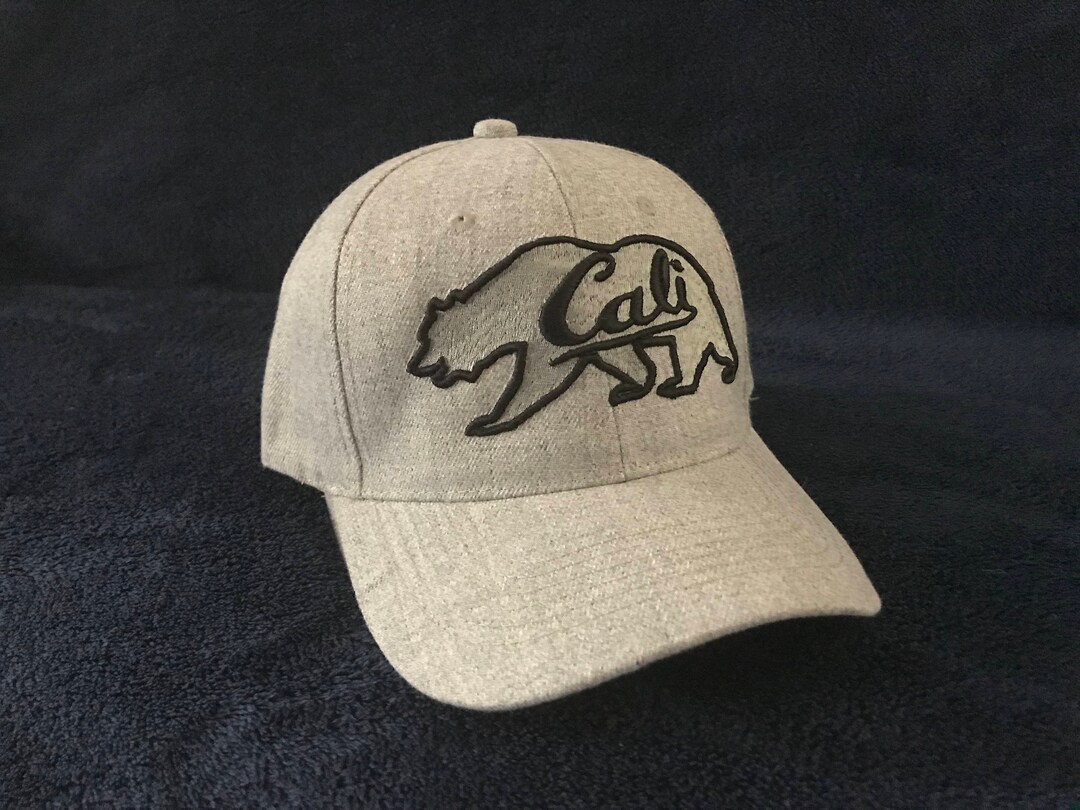 Baseball Cap, California Bear Logo, Cali Caps - Etsy