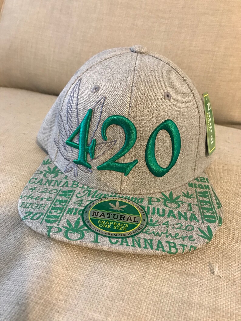 Baseball Cap, 420 Design, Marijuana - Etsy