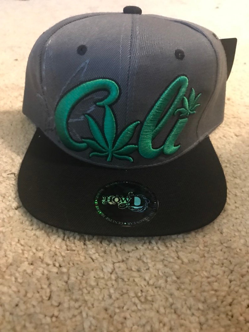 Weed Marijuana 420 hat California weed Bear HowD headwear | Etsy