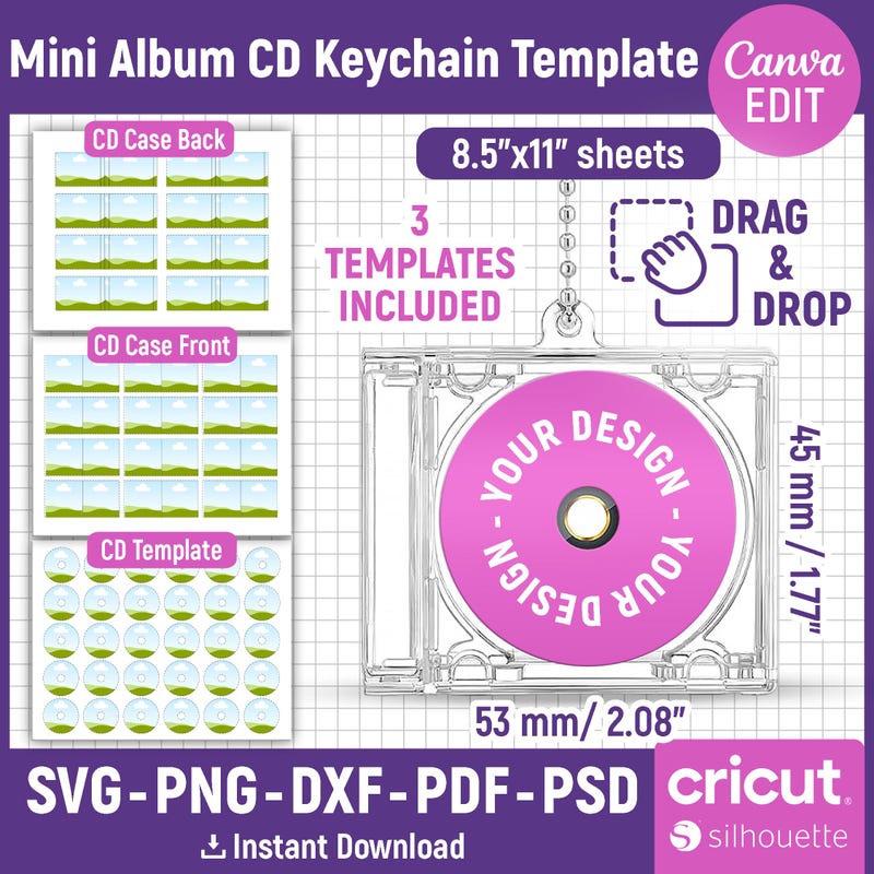 Mini Cd Personalized - Etsy