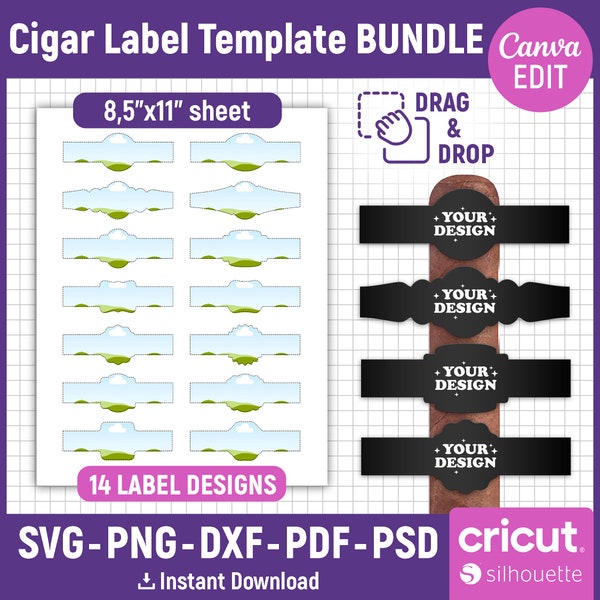 Cigar Svg Bundle - Etsy