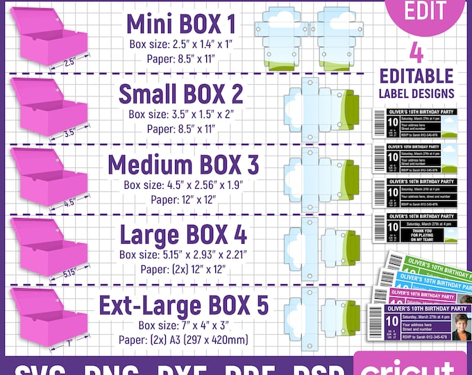 20oz Skinny Tumbler Box Template, Tumbler Box Template, 20oz Tumbler ...