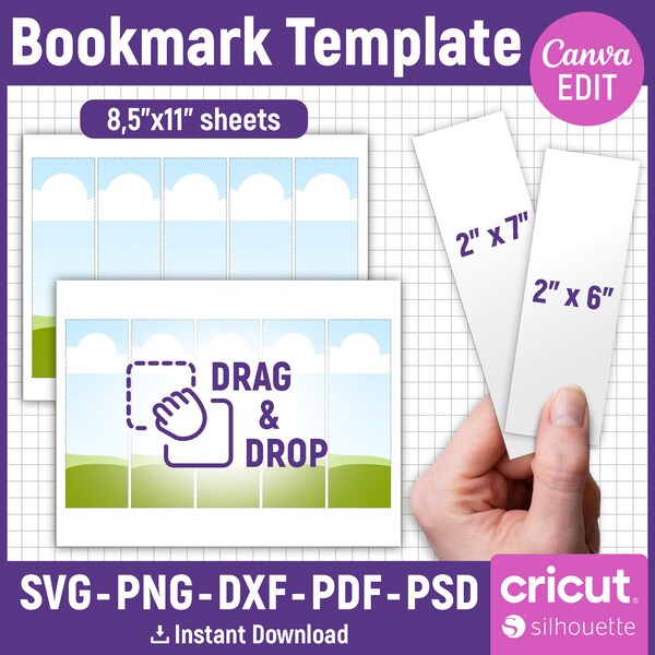 Bookmark Tags - Etsy