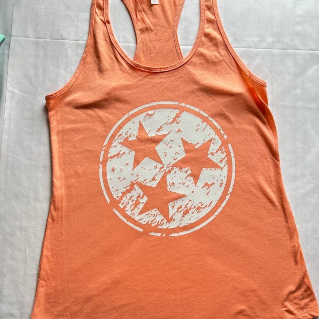Tennessee Tristar Tank Top SALE Distressed Tennessee Tristar - Etsy