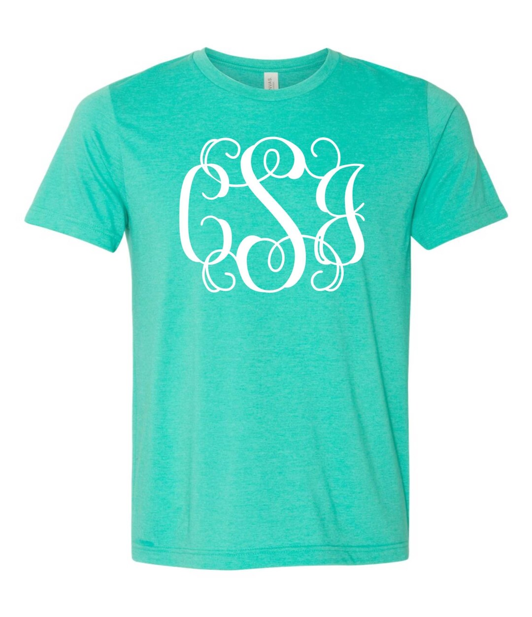 Custom Monogram Shirt: Personalized Tee - Etsy
