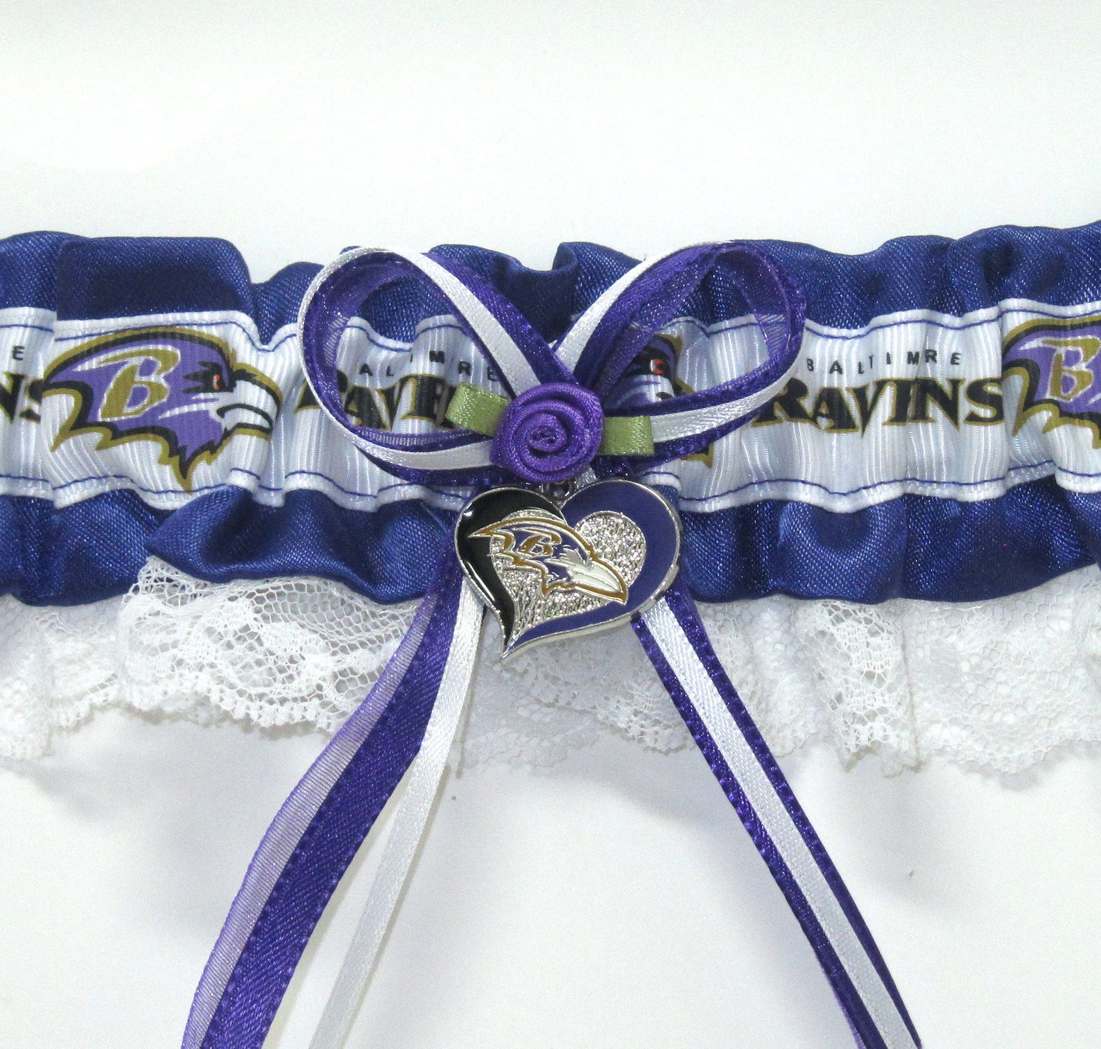 Garter Set Baltimore Ravens Keepsake and Tosser Sports Themed Weddings ...