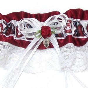 Garter Set Alabama Roll Tide Keepsake and Tosser Themed Weddings - Etsy