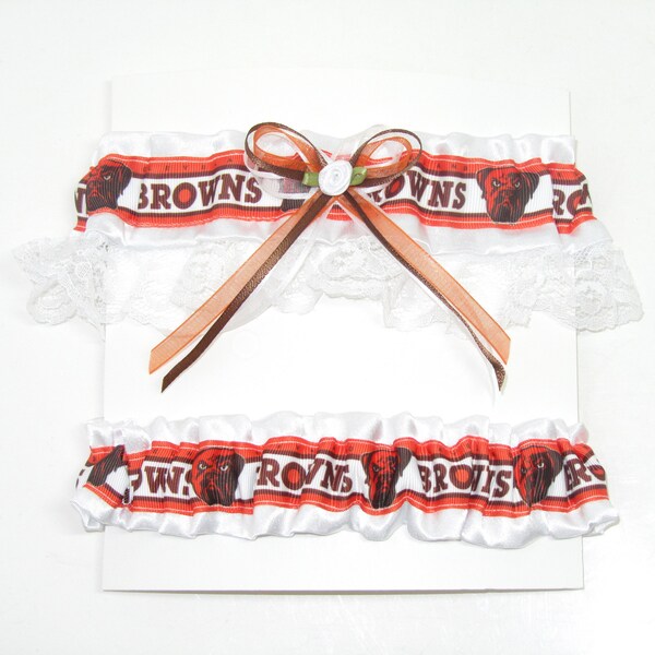 Brown Wedding Garter - Etsy