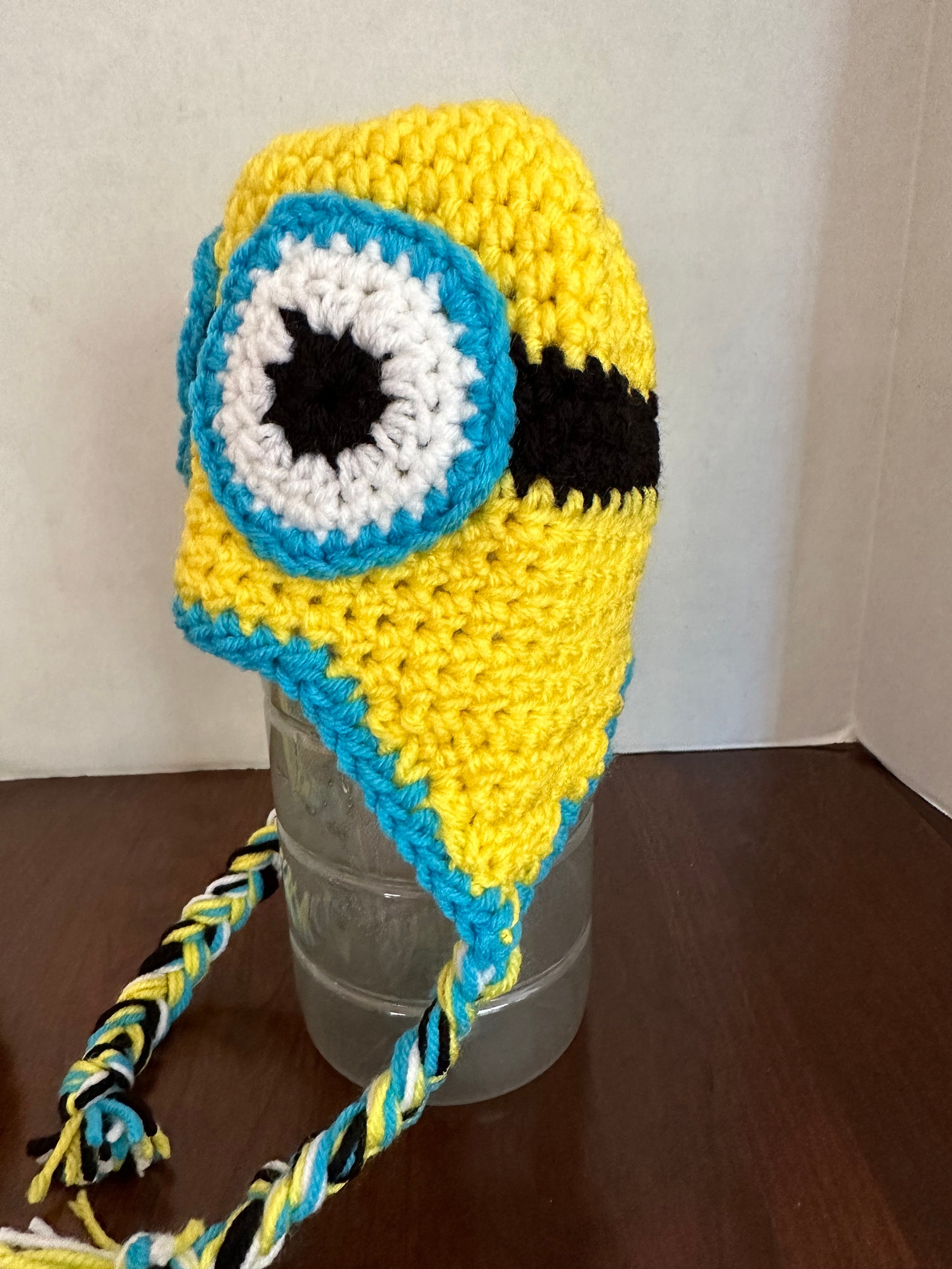 Minion Ear Flap Hats - Etsy
