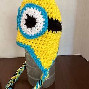 Minion Ear Flap Hats - Etsy
