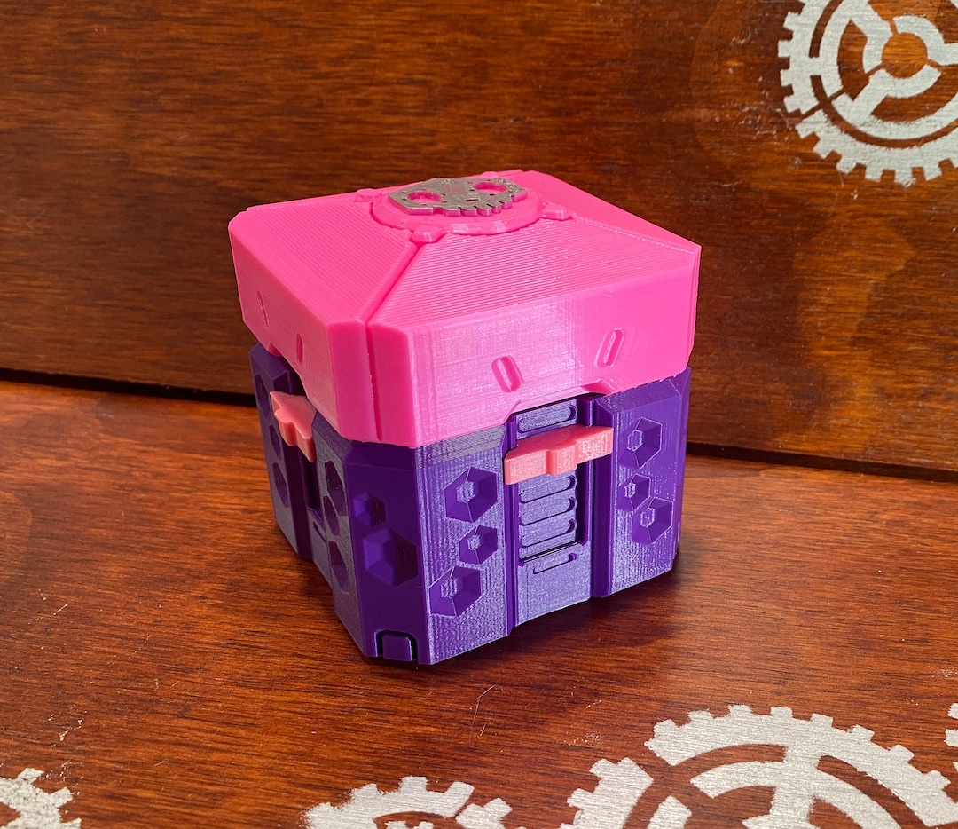 Sombra Loot Box | Overwatch Inspired Loot Box - Etsy