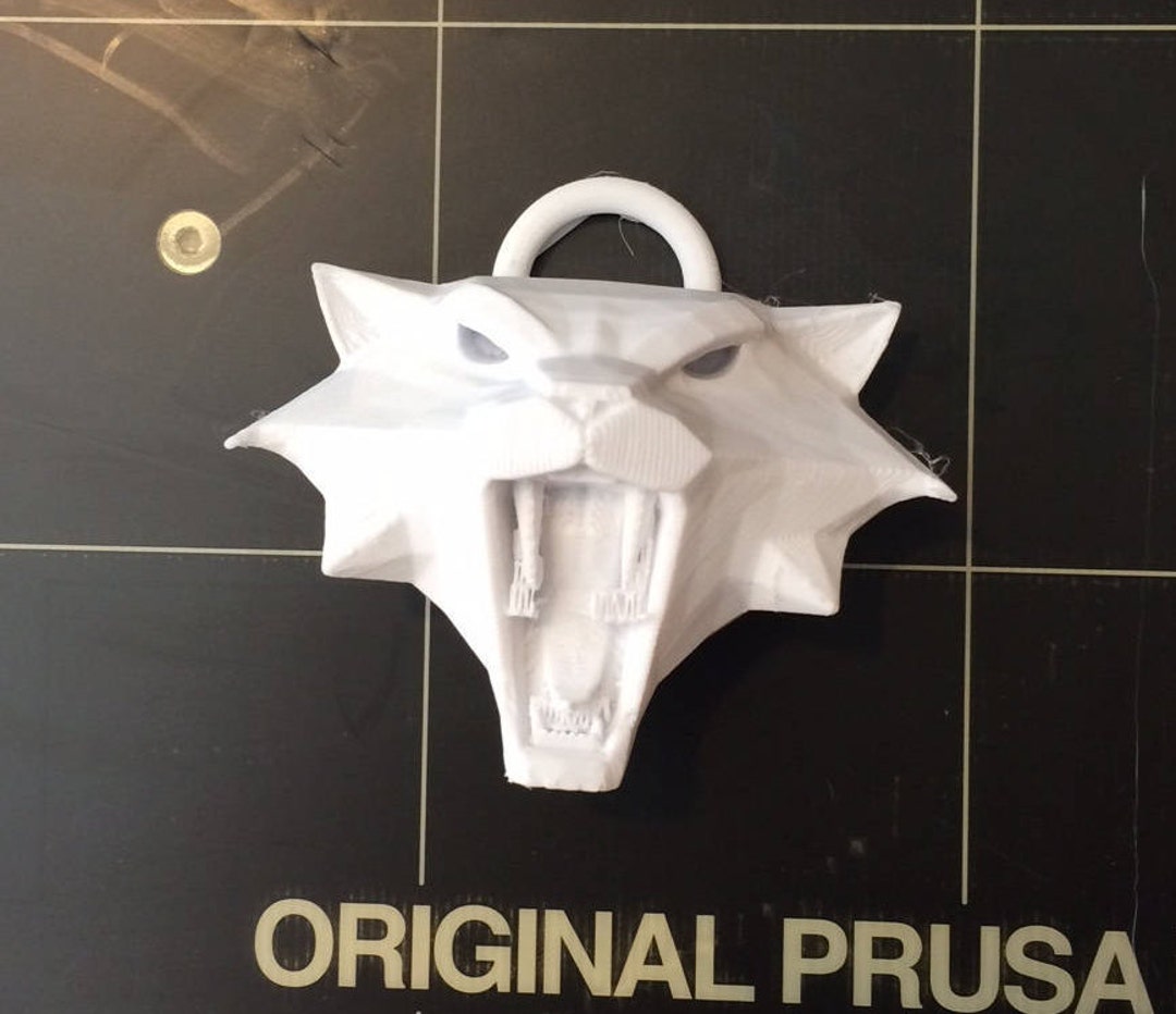 Witcher Inspired Cat Medallion Necklace - Etsy